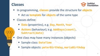 11. Objects and Classes | PPT