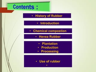 Plantation of Rubber By JIGNESH | PPTX