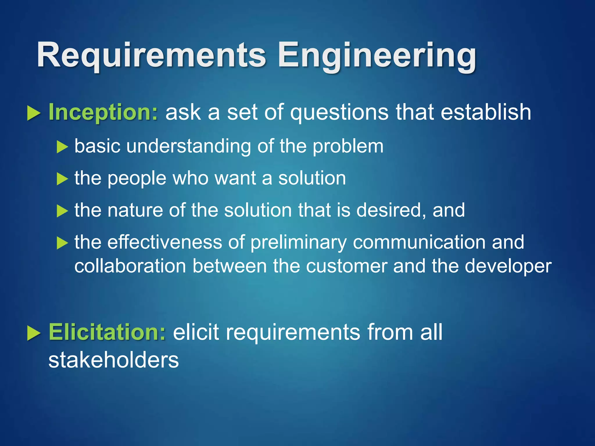 Requirements Engineering | PPTX