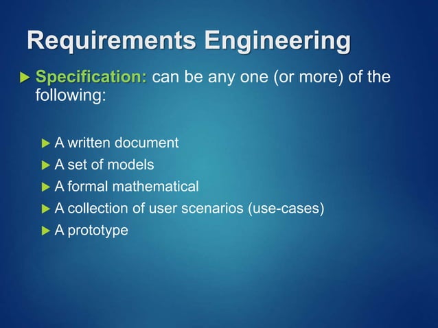 Requirements Engineering | PPT