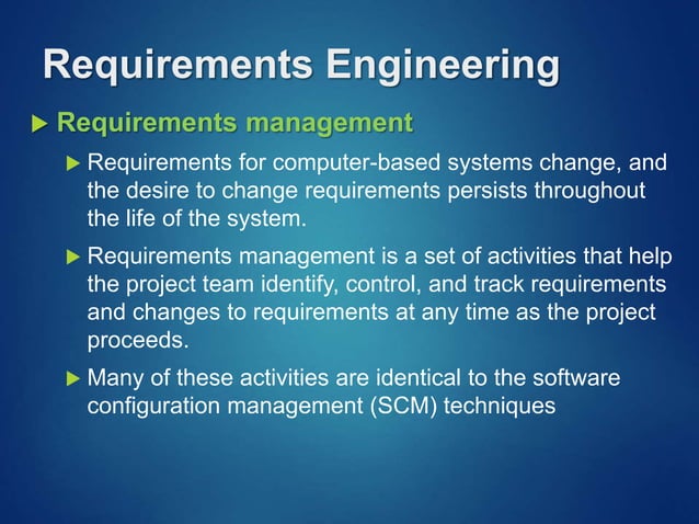 Requirements Engineering | PPT