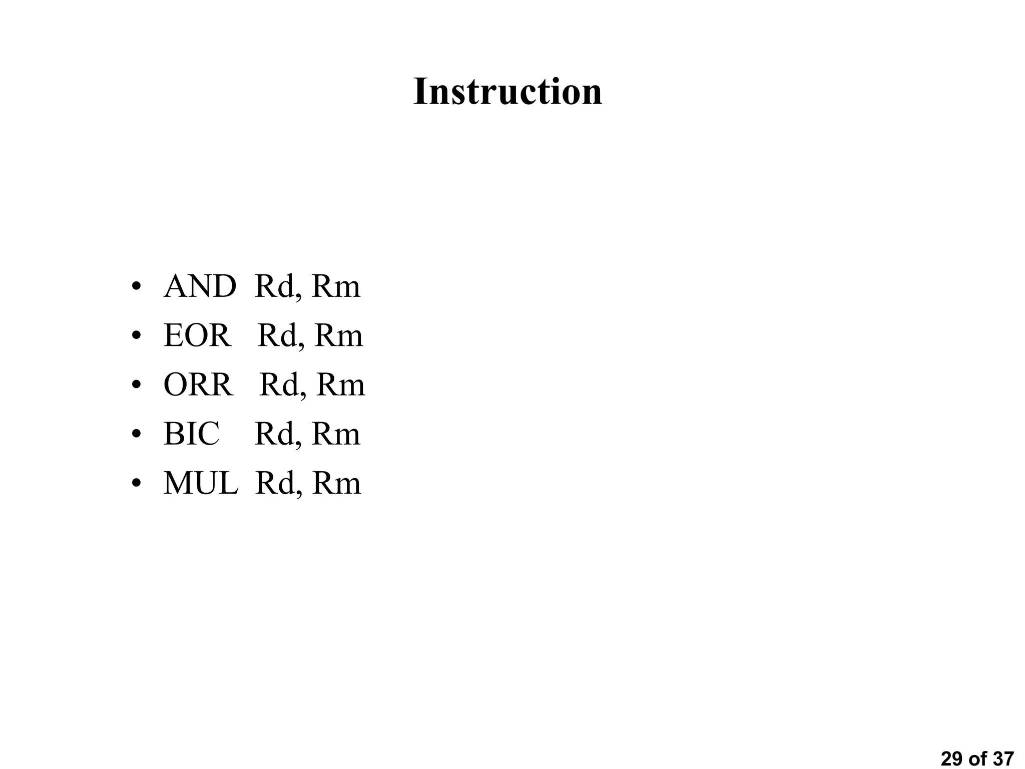 06. thumb instructions | PPT