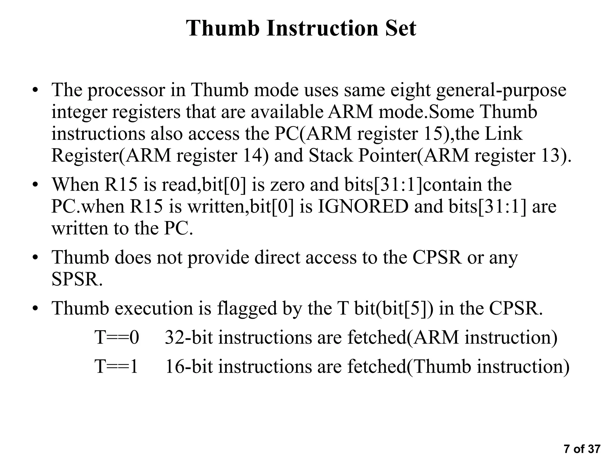 06. thumb instructions | PPT