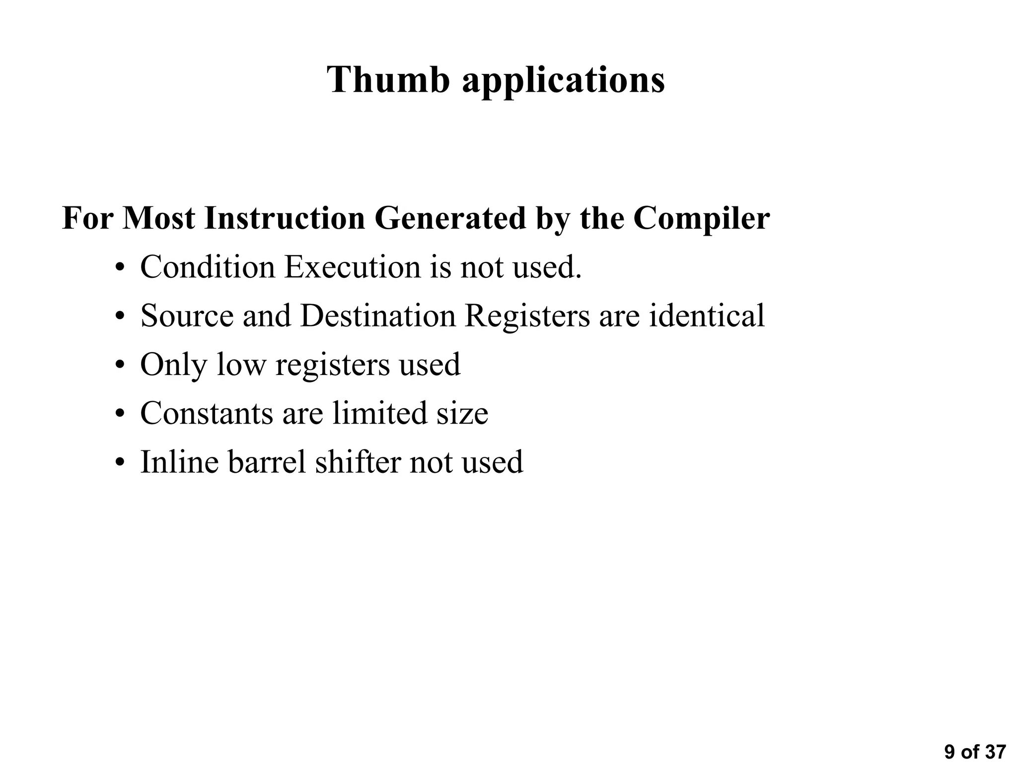 06. thumb instructions | PPT