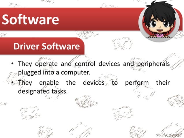 Parts of Computer (software) | PPTX | Operating Systems | Computer Software and Applications