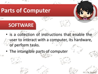 Parts of Computer (software) | PPTX