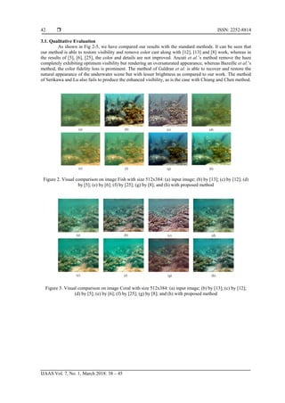 A Fusion Based Visibility Enhancement of Single Underwater Hazy Image | PDF | Photo Editing ...