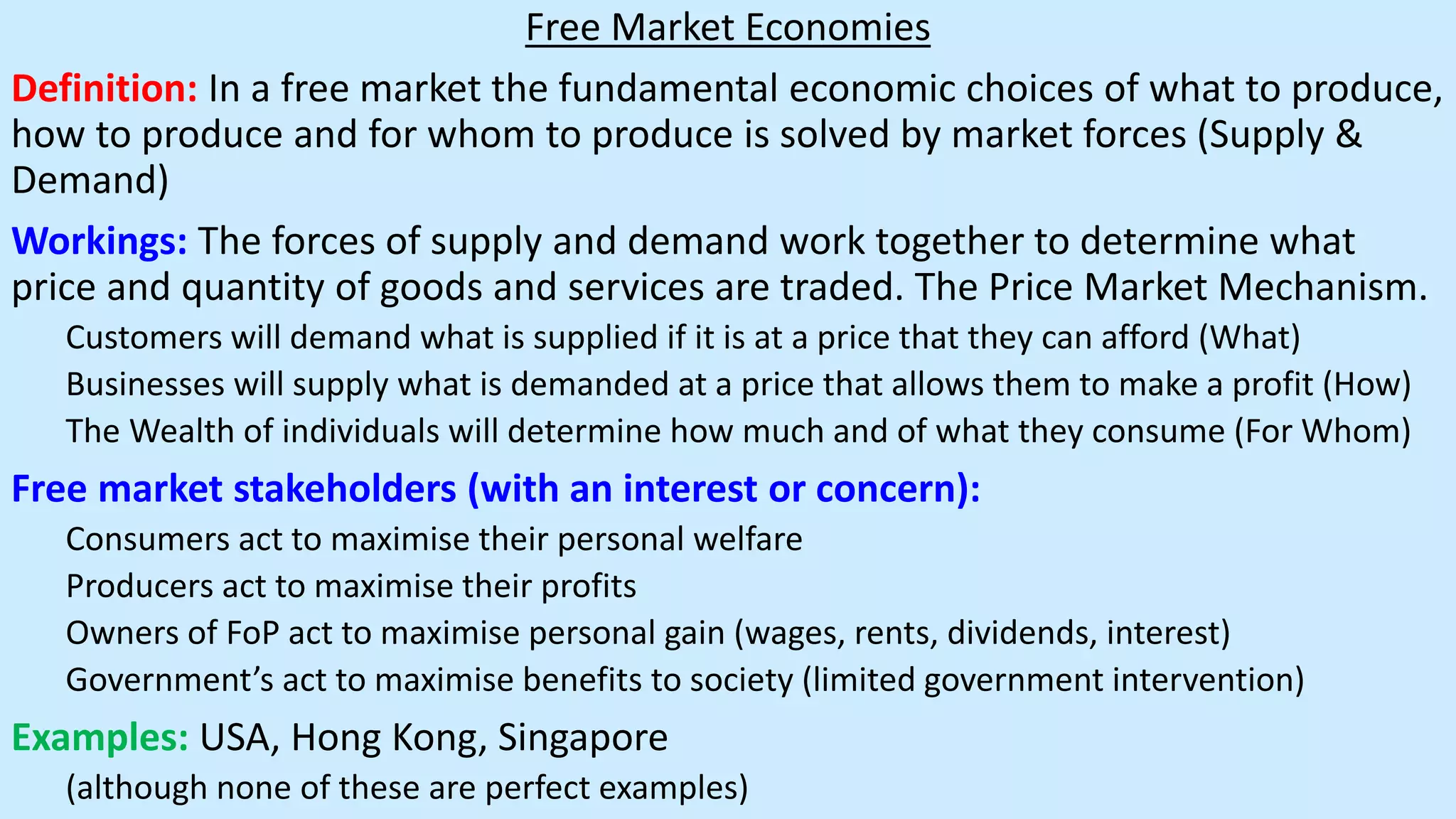 Types of Economies | PPT