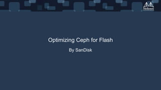 Ceph Day SF 2015 - Deploying flash storage for Ceph without compromising performance | PPT