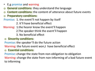 06 speech act and event for students | PPTX