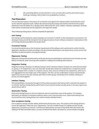 06 template test plan | PDF