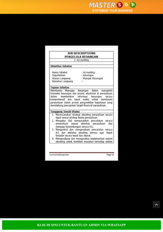 #06. Contoh SOP Keuangan dan Accounting - Master SOP | PDF