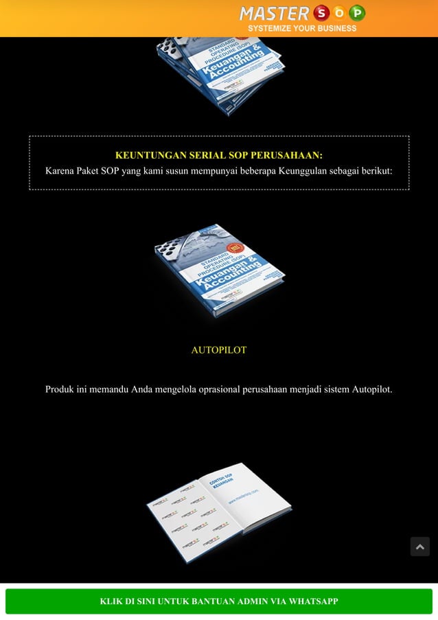 #06. Contoh SOP Keuangan dan Accounting - Master SOP | PDF