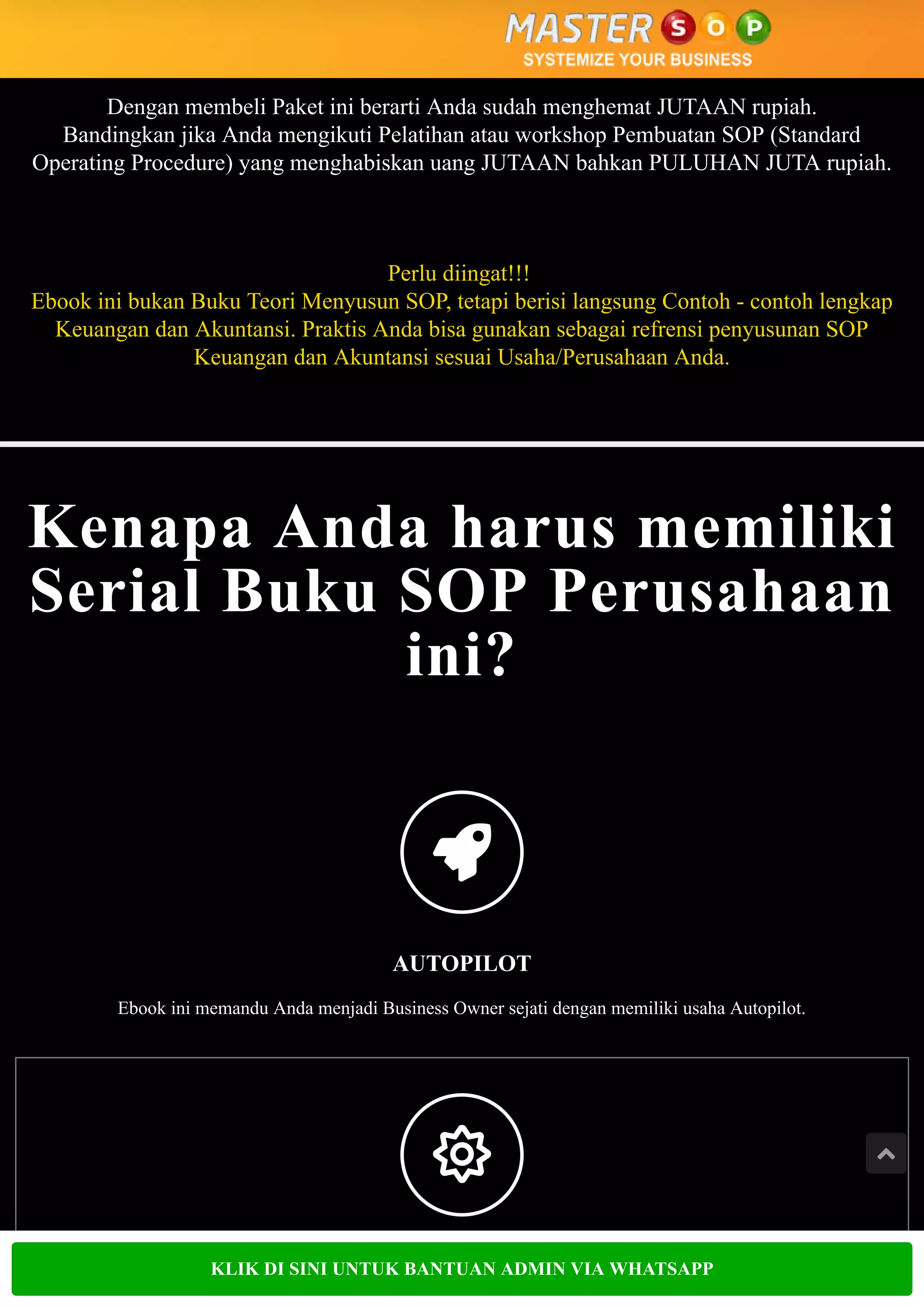 #06. Contoh SOP Keuangan dan Accounting - Master SOP | PDF