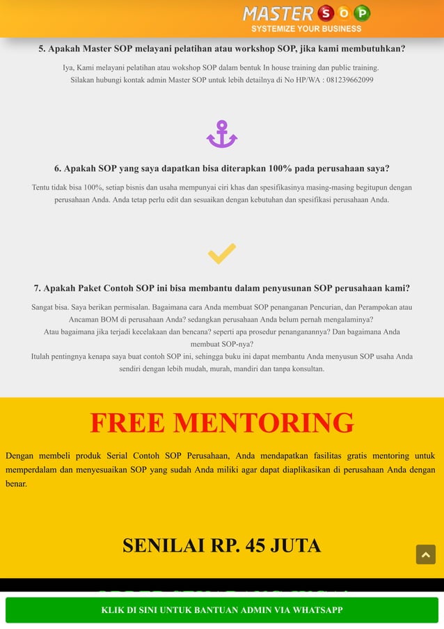 #06. Contoh SOP Keuangan dan Accounting - Master SOP | PDF