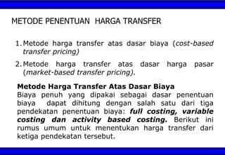 Penentuan Harga Transfer | PPT