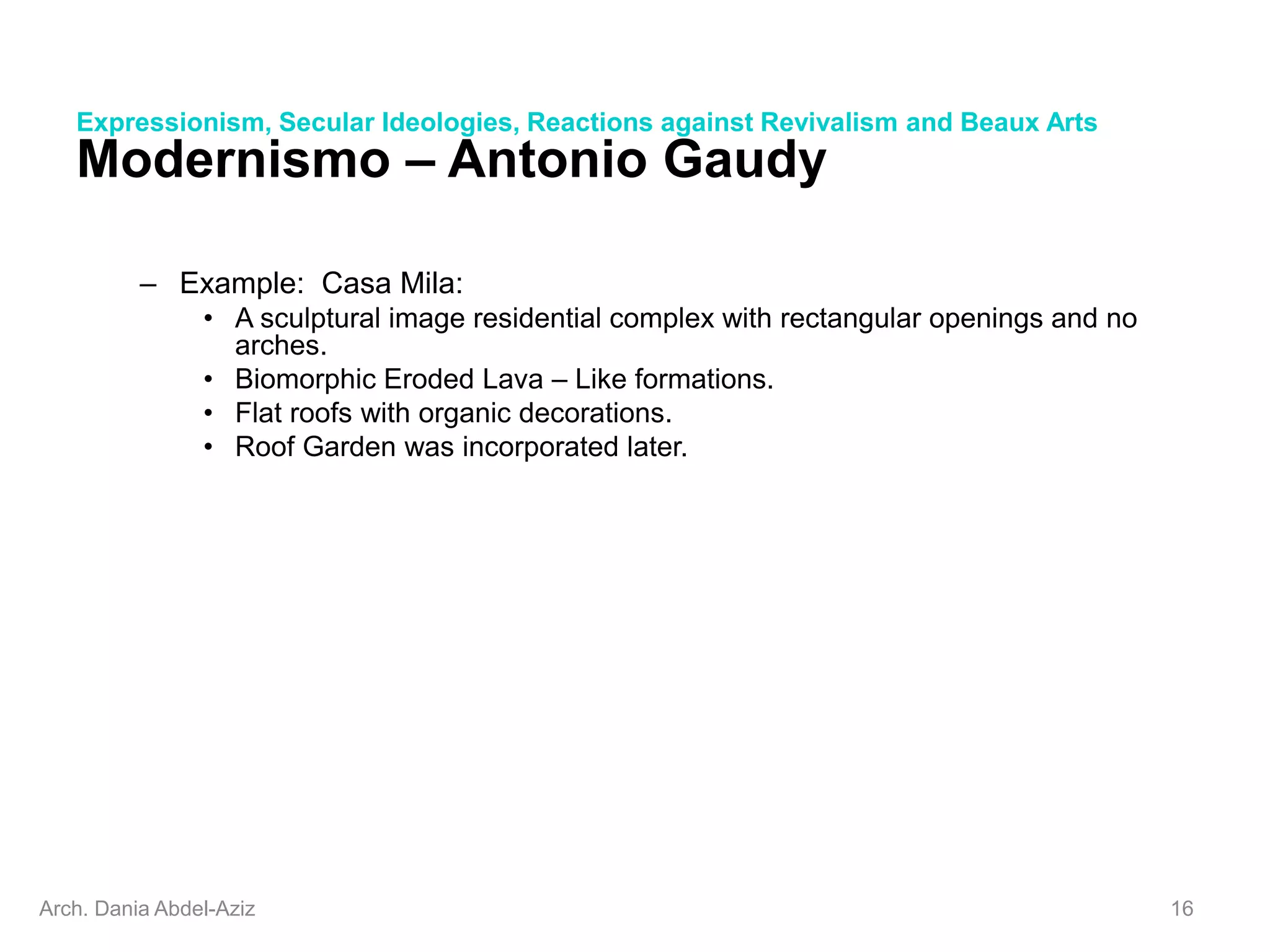 history of contemporary architecture - 06. Art Nouveau - Part 2.ppt