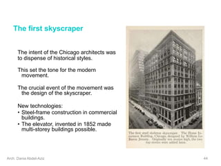 history of contemporary architecture - 06. Art Nouveau - Part 1.ppt