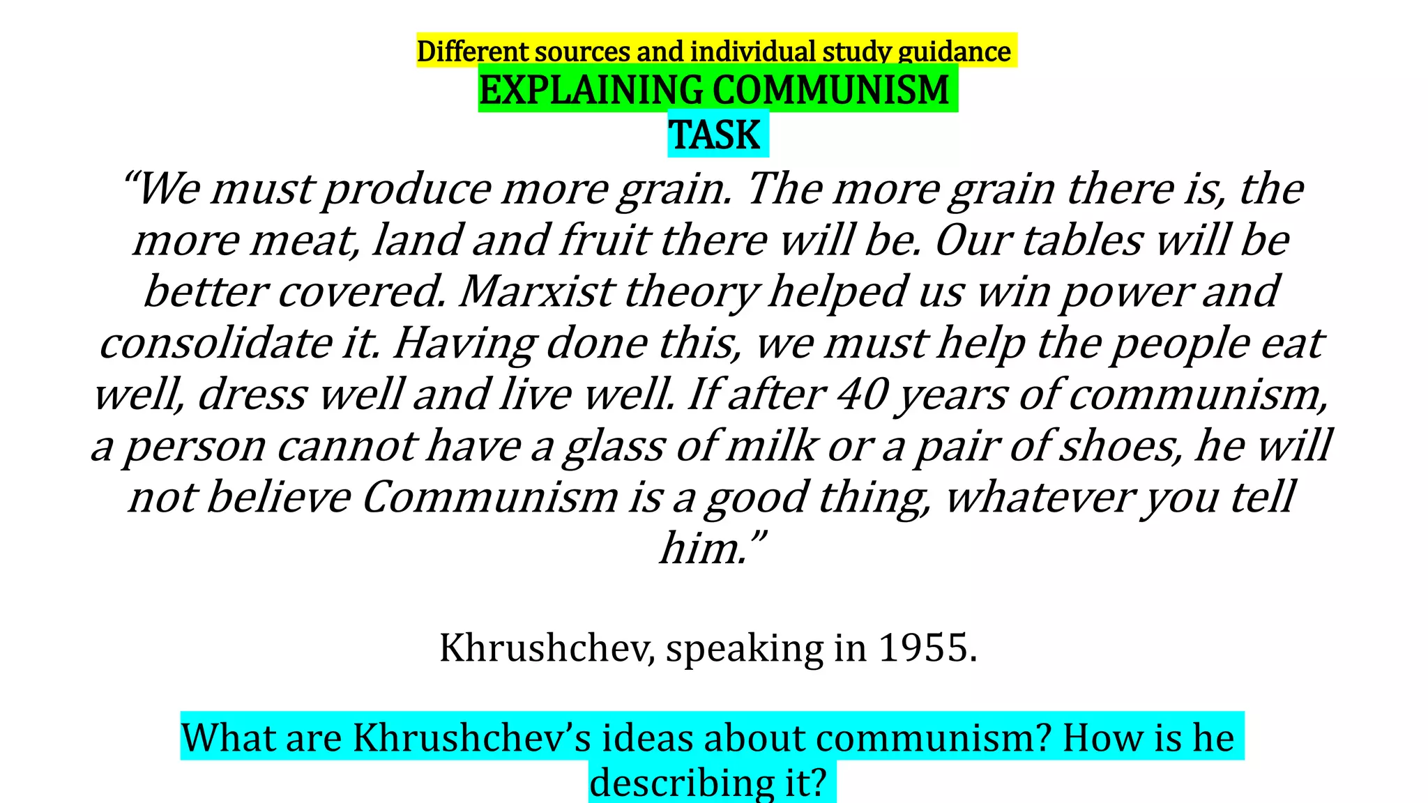 06. SOVIET CONTROL OF EASTERN EUROPE: De-Stalinisation and the Warsaw ...