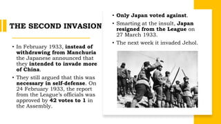 06. LEAGUE OF NATIONS - Manchurian Crisis.pptx