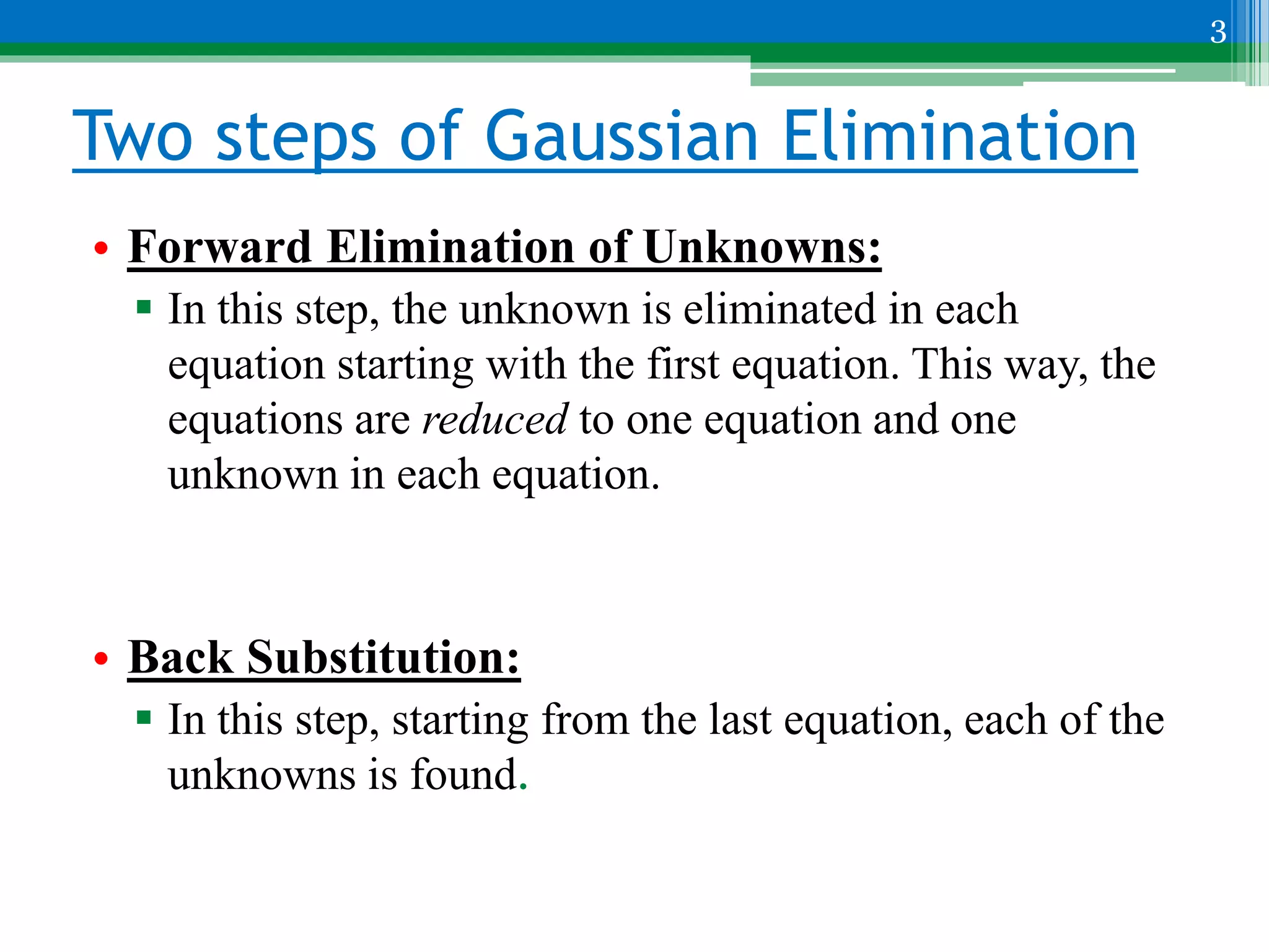 06. Gaussian Elimination.pptx