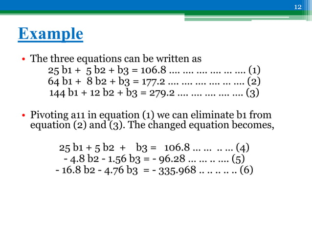 06. Gaussian Elimination.pptx
