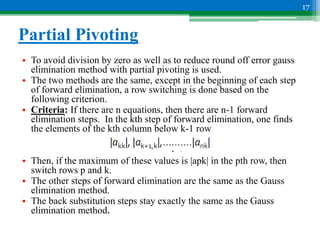 06. Gaussian Elimination.pptx