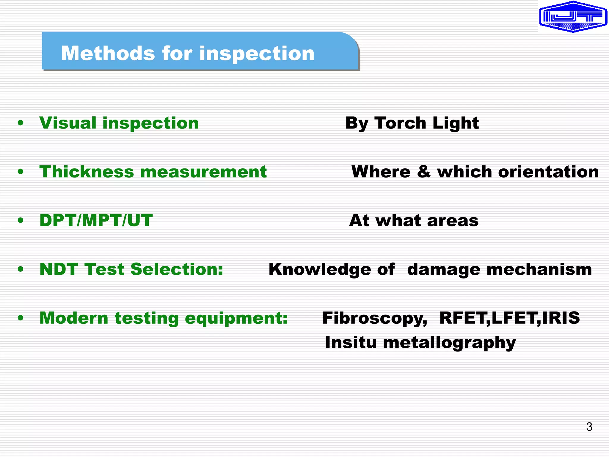 06. Tube failures & Testing Equipment.ppt
