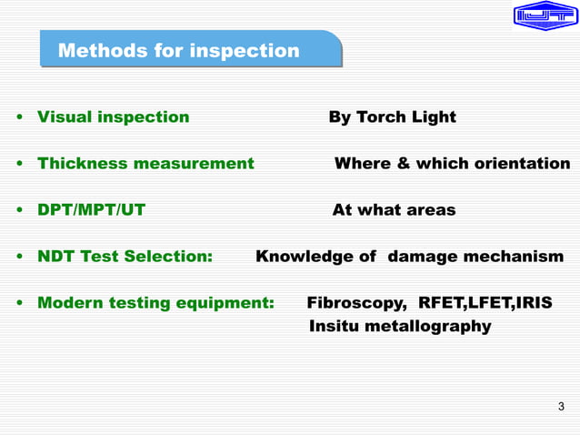 06. Tube failures & Testing Equipment.ppt