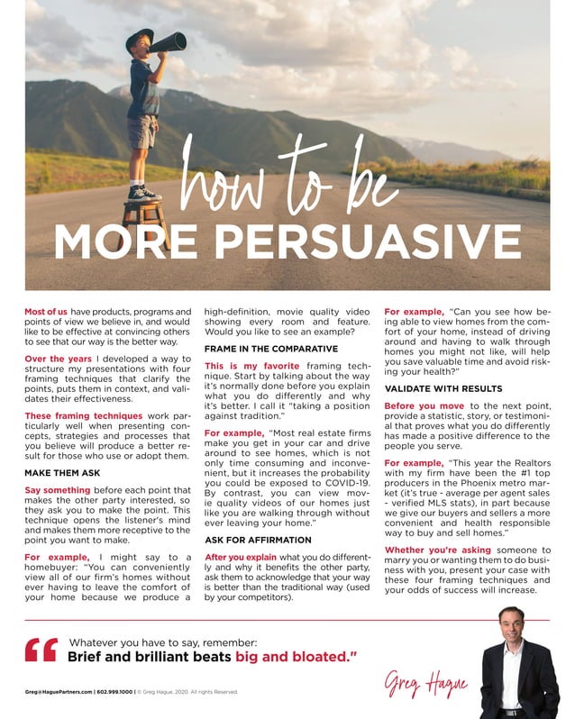 How To Be More Persuasive Pdf