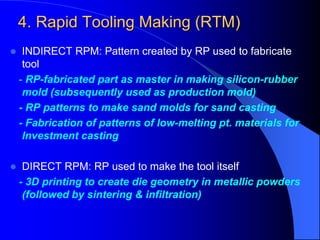 rapid protype in mechanical manufacturing system | PPT