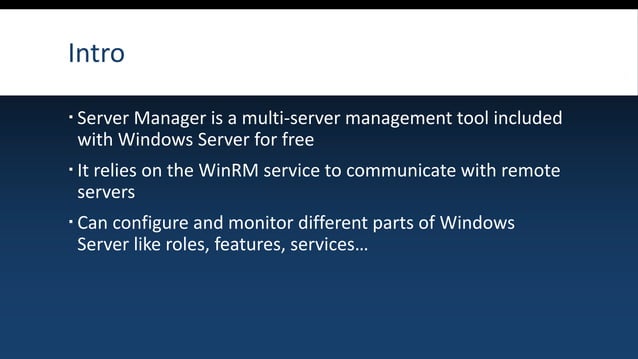 06. Manage servers with Server Manager - Windows Server 2022.pptx
