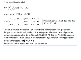 Hidrolika lanjut tentang Perubahan Iklim | PPT