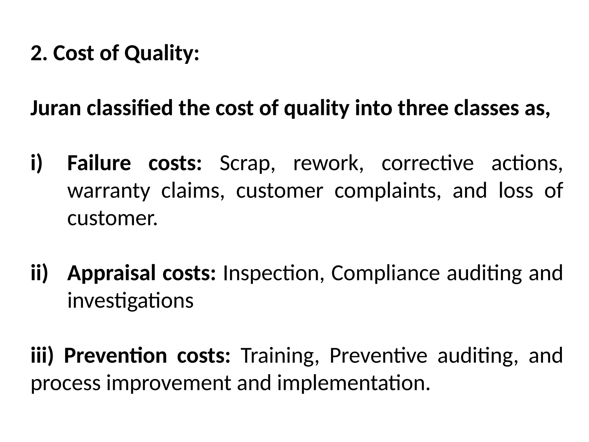 Total quality management by juran trilogy | PPTX