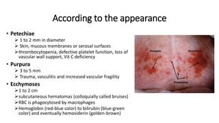 Edema, congestion, Hyperemia and Hemorrhage | PDF