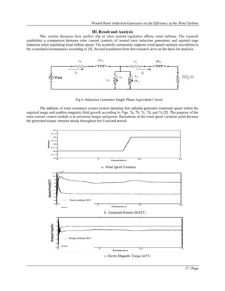 06. Wound Rotor Induction Generator on the Efficiency of the Wind ...