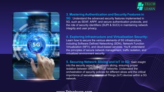 5G Security Training by TelcoLearn - 5G Security | PPT