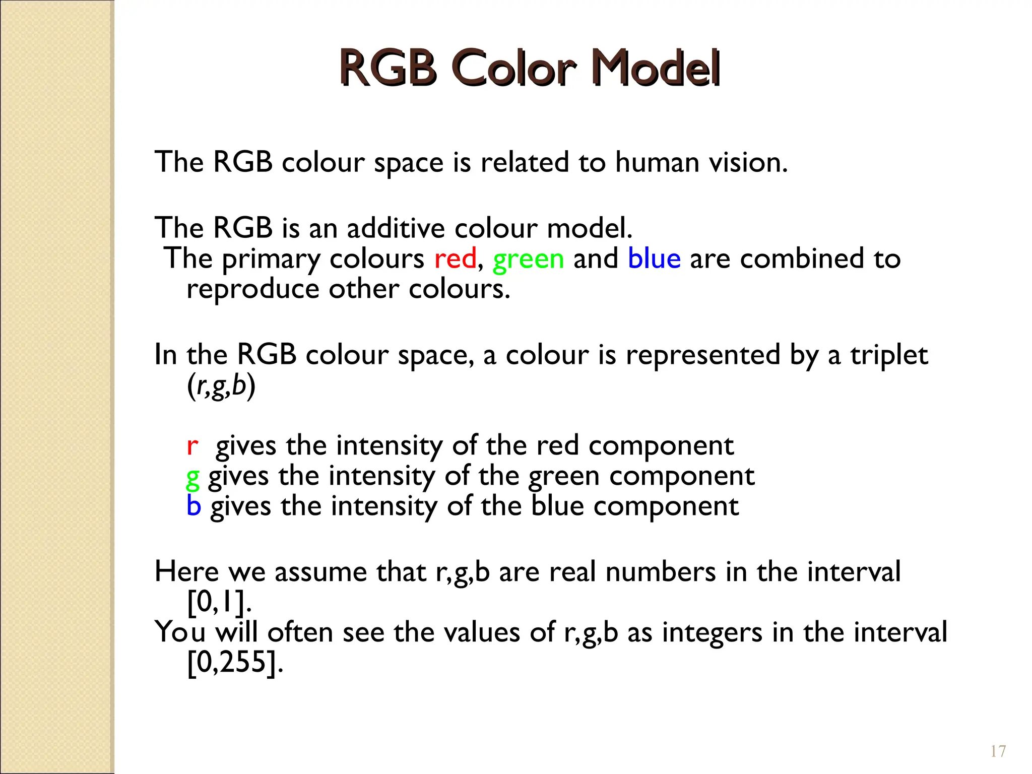 06. Lecture 06 Computer Graphics (Color Model).ppt