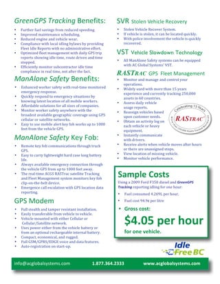 Green GPS Tracking | PDF