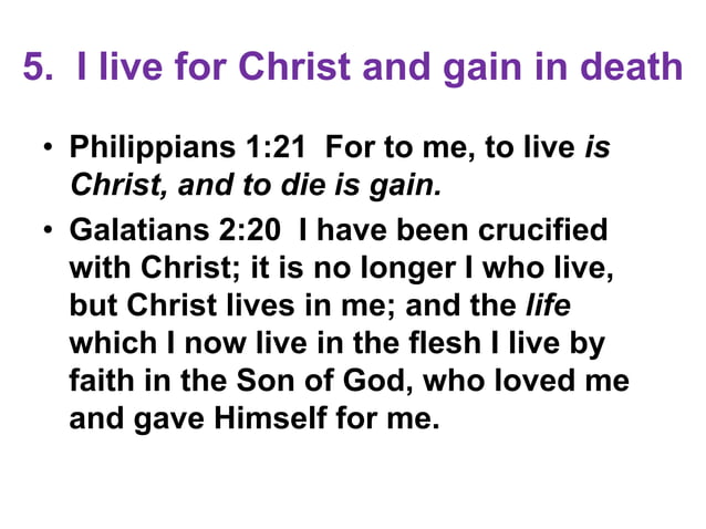 magnifying christ | PPT