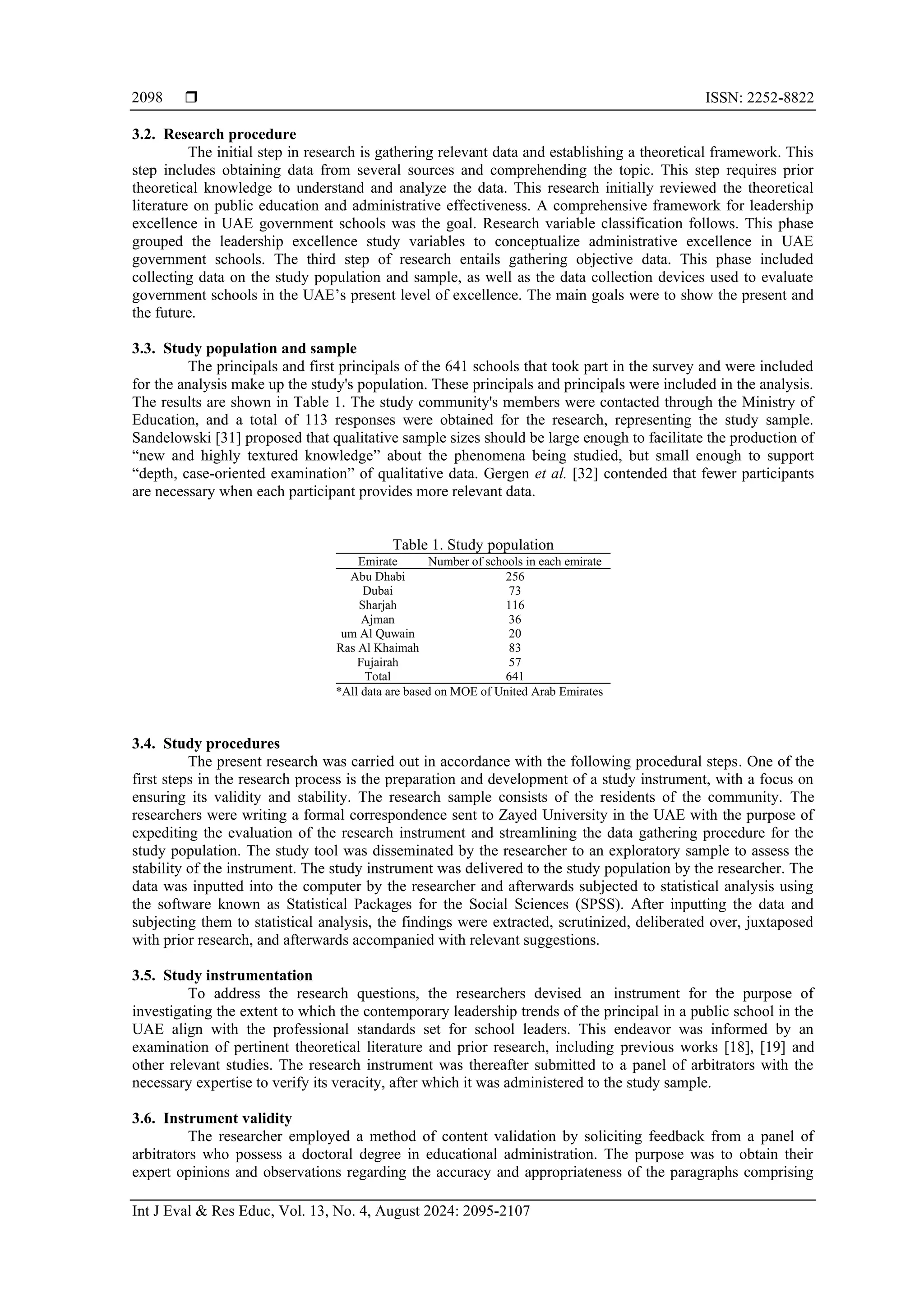 Exploring the adoption of cutting-edge management practices by school ...