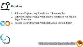Materi Rekayasa Perangkat Lunak - Entity Relation Diagram | PPT