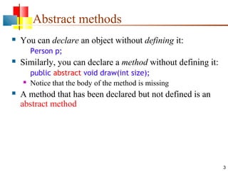 06 abstract-classes | PPT