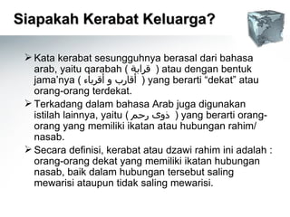 06. Akhlak Kepada Kerabat Keluarga | PDF