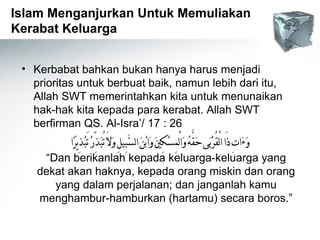 06. Akhlak Kepada Kerabat Keluarga | PDF