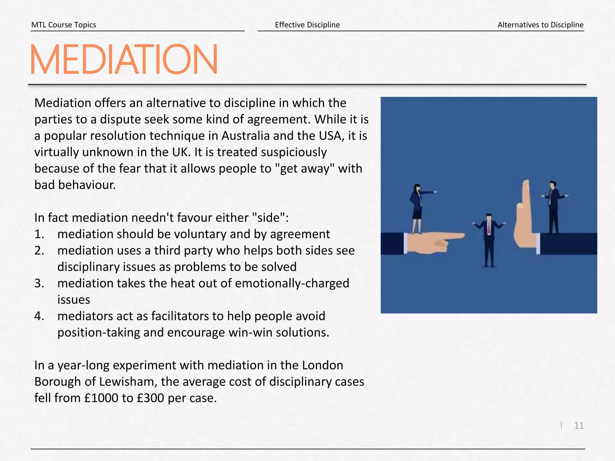 Alternatives to Discipline | PPTX