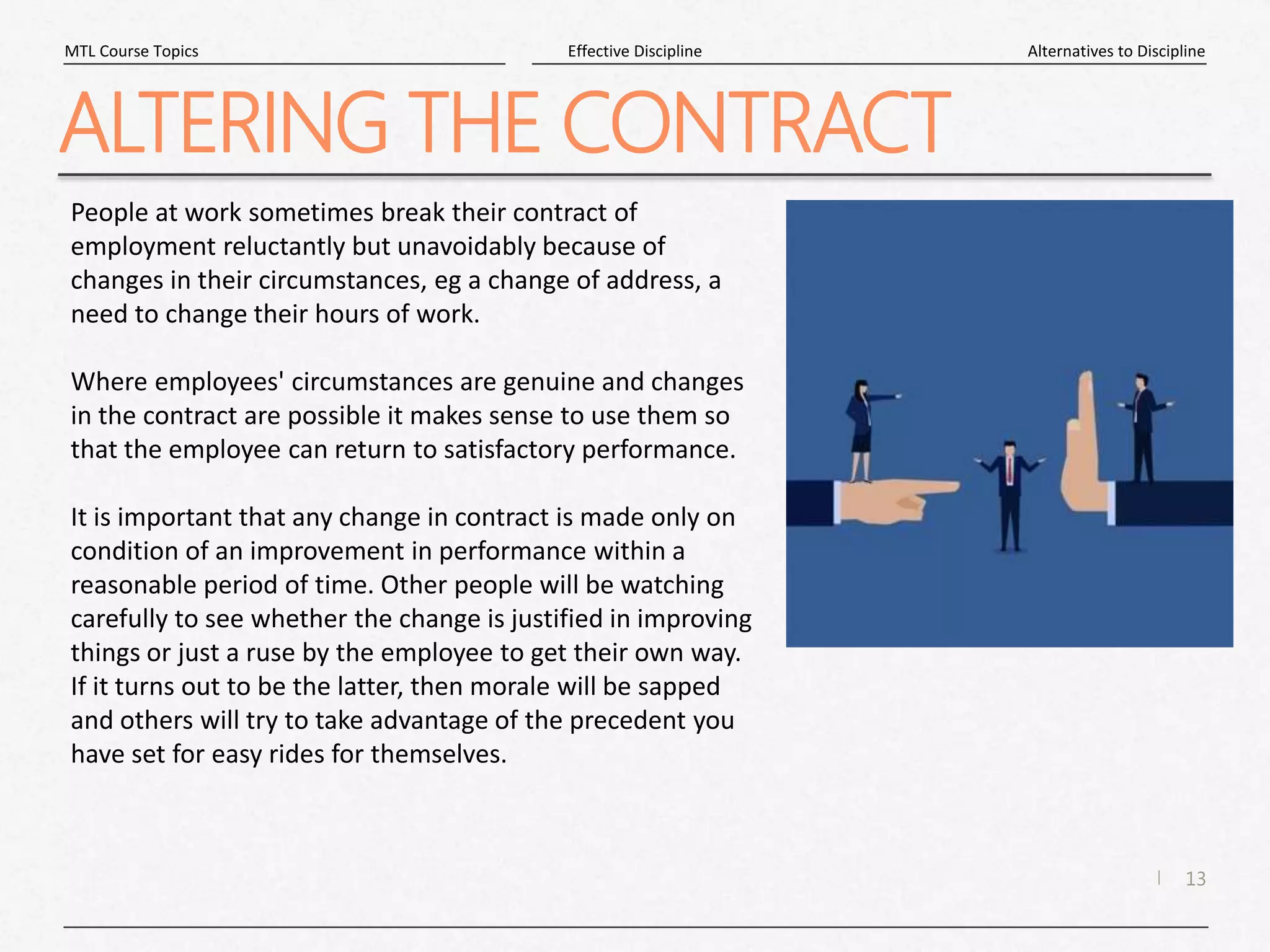 Alternatives to Discipline | PPTX