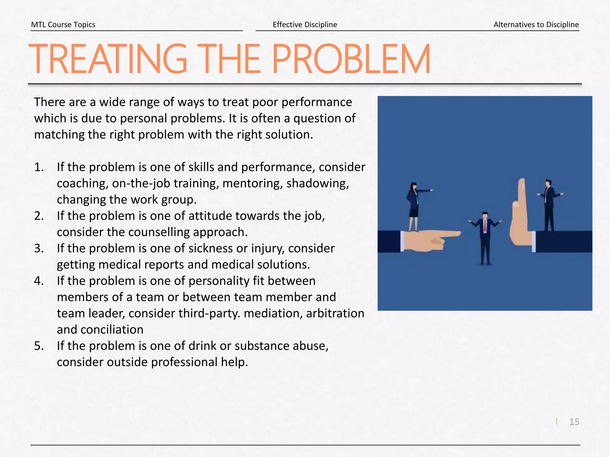 Alternatives to Discipline | PPTX