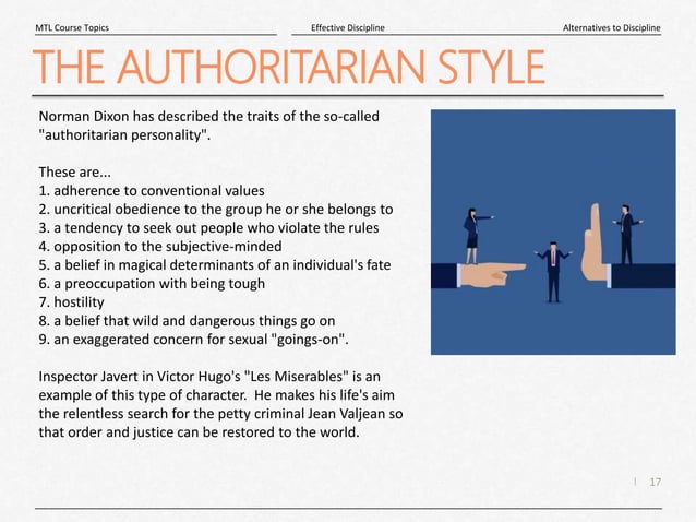 Alternatives to Discipline | PPTX | Career Advice | Careers