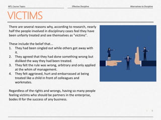 Alternatives to Discipline | PPTX